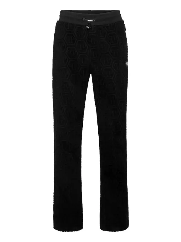 Philipp Plein Jacquard Track Pants - Black