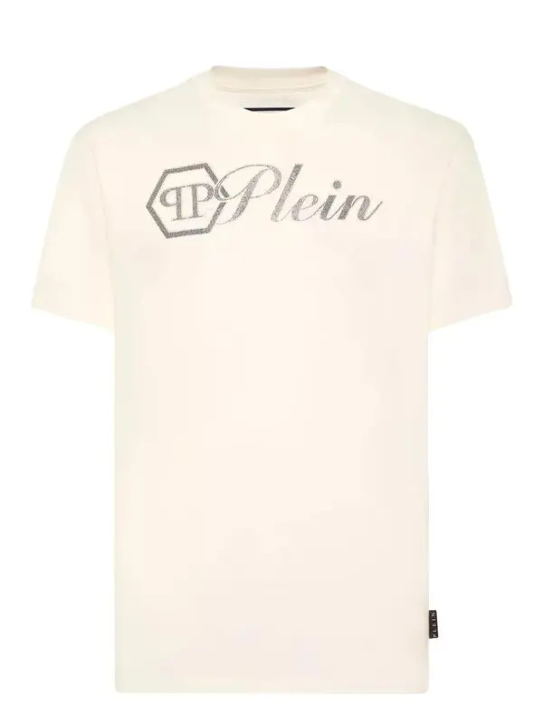 Philipp Plein Logo-embellished T-shirt - White