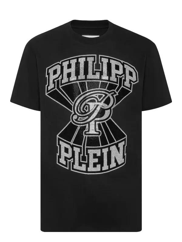 Philipp Plein Logo-embellished T-shirt - Black