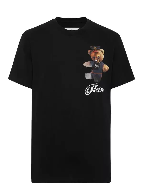 Philipp Plein Teddy Bear-print T-shirt - Black