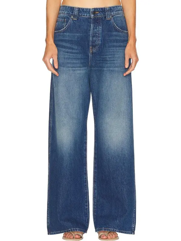 Khaite Winslow Wide Leg Jeans - Harkins