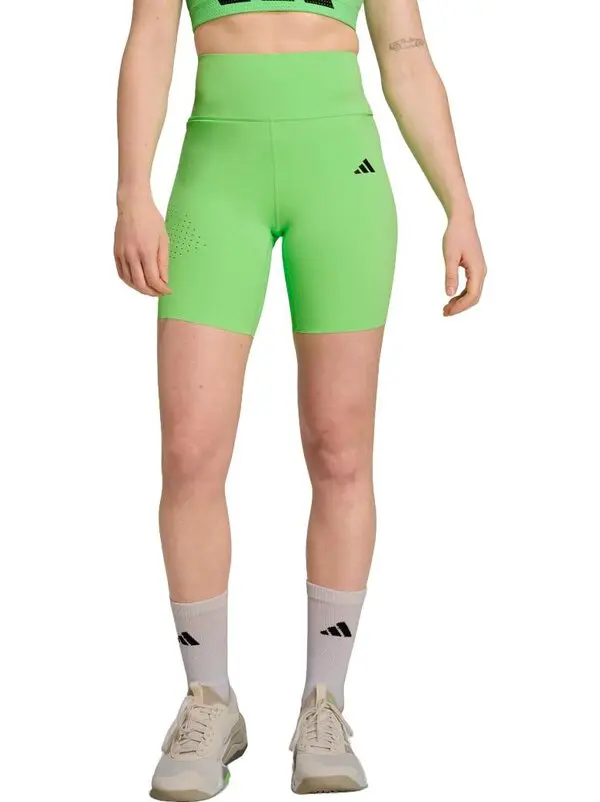 Adidas Cool Intensity Biker Leggings - Lime Burst