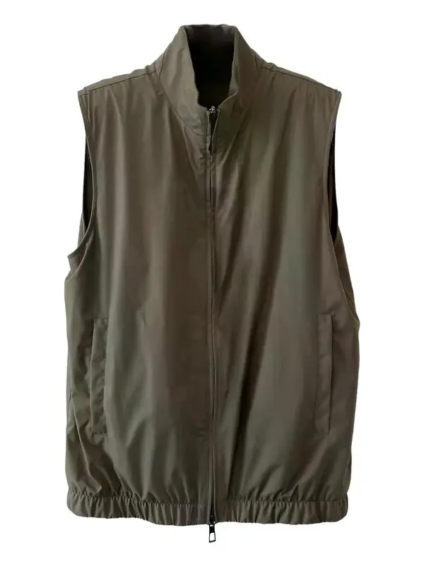 Loro Piana Zip-fastening Vest - Green