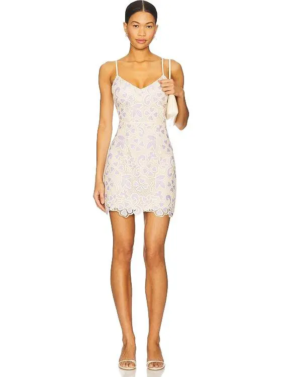 ELLIATT Jasmine Mini Dress - Lilac Multi