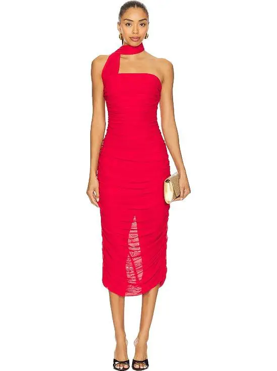 ELLIATT Darya Midi Dress - Red