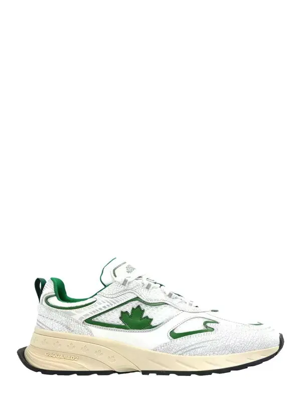Dsquared2 Leaf-detail Sneakers - White