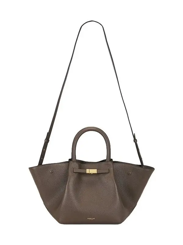 DEMELLIER Midi New York Tote - Deep Olive