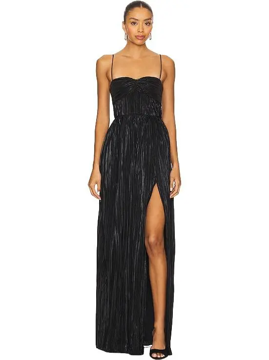 LOVERS AND FRIENDS Emmy Gown - Black