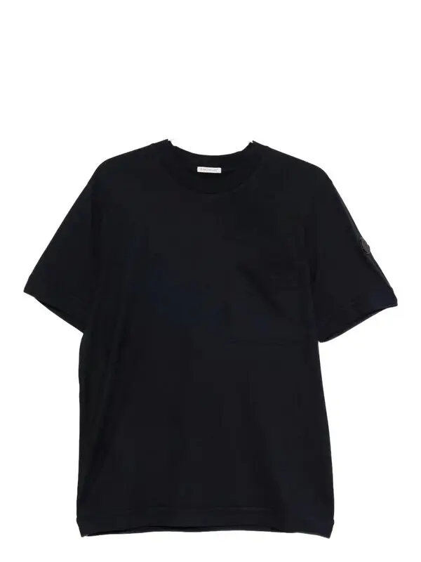 Moncler Patch-pocket T-shirt - Blue