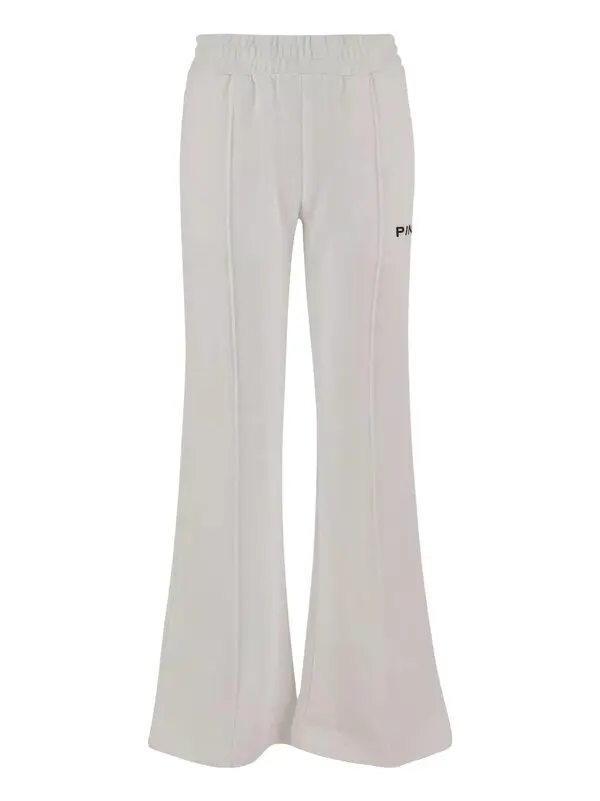 Pinko Embroidered Elasticated Trousers - Neutrals