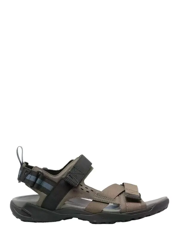 Geox Terreno Grip Strap Sandals - Green