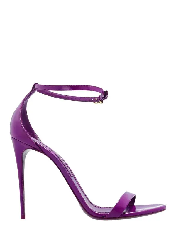 Dolce & Gabbana 105mm Keira Sandals - Purple