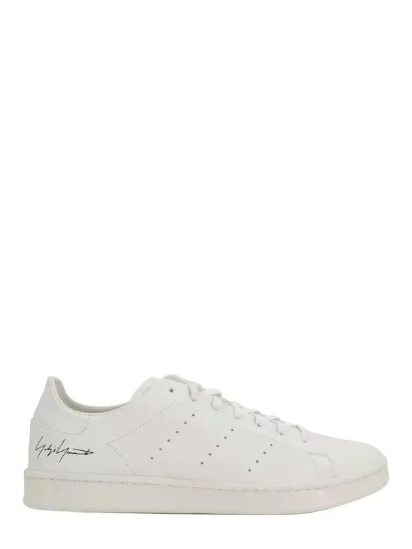 Y3 Stan Smith Perforated Leather Trainers - White
