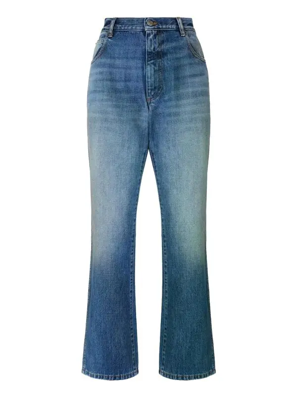 Missoni High-waisted Flared-leg Jeans - Blue