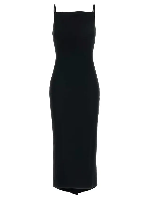 Givenchy Midi Tailored Dress - Black