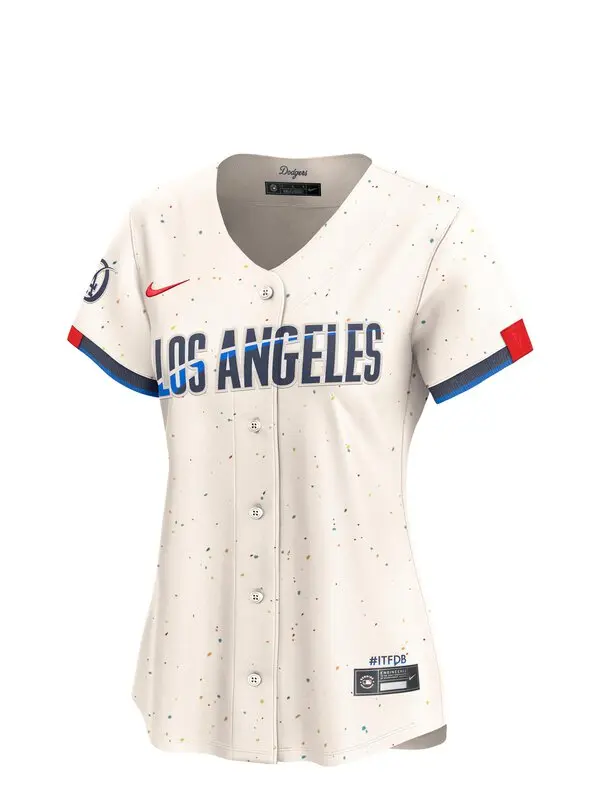 Nike Los Angeles Dodgers City Connect Dri-fit Adv Mlb Limited Jersey - Brown