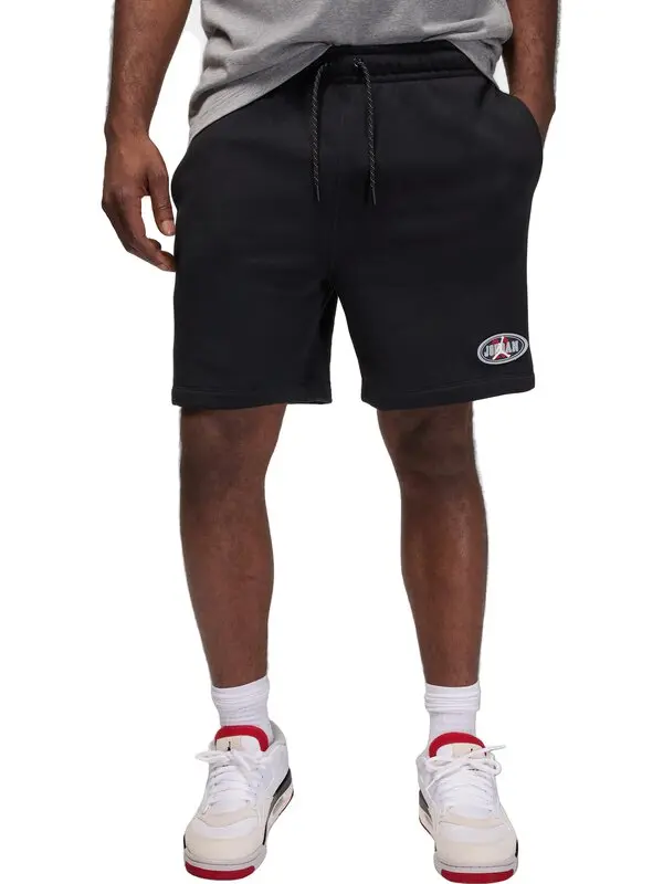 JORDAN Brooklyn Fleece Shorts - Black