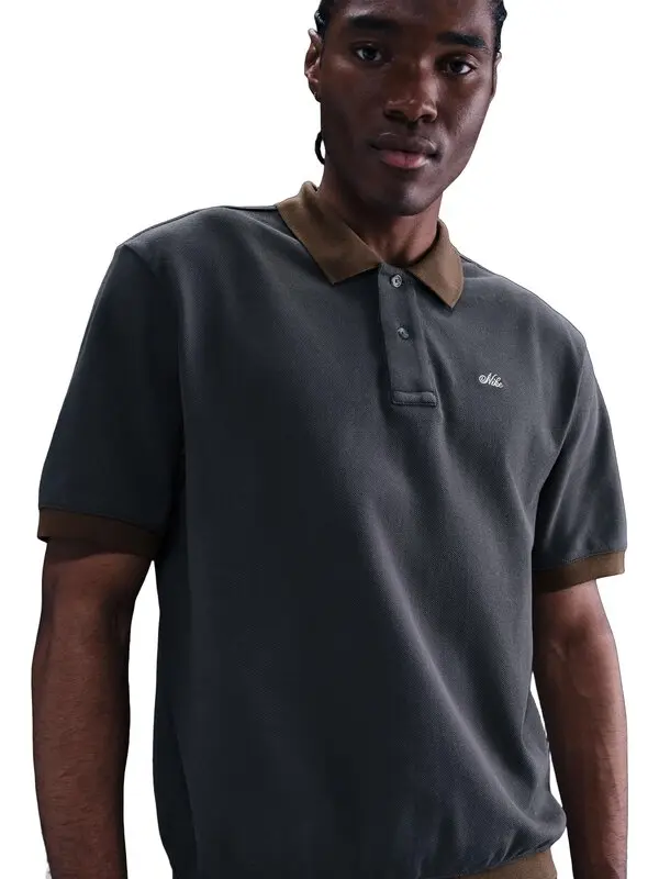 Nike Life Heavyweight Polo - Grey