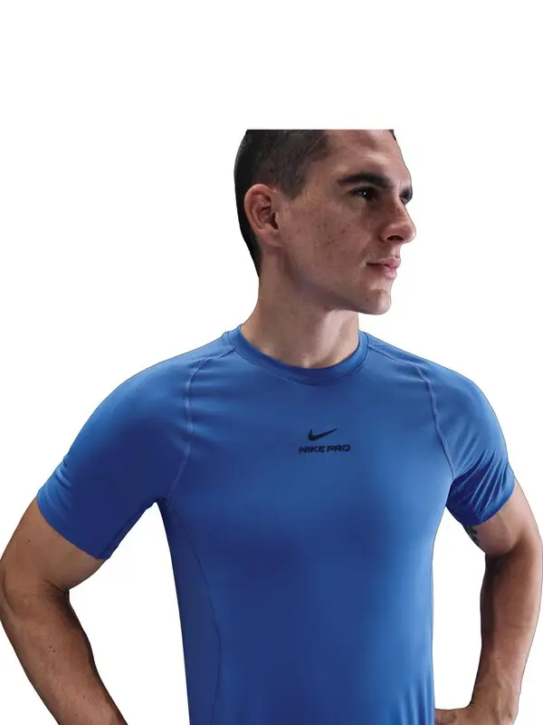 Nike Pro Training Dri-fit Short-sleeve Top - Blue
