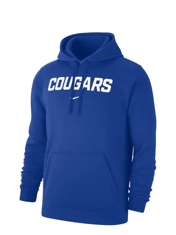 Nike Byu Club Fleece College Pullover Hoodie - Blue