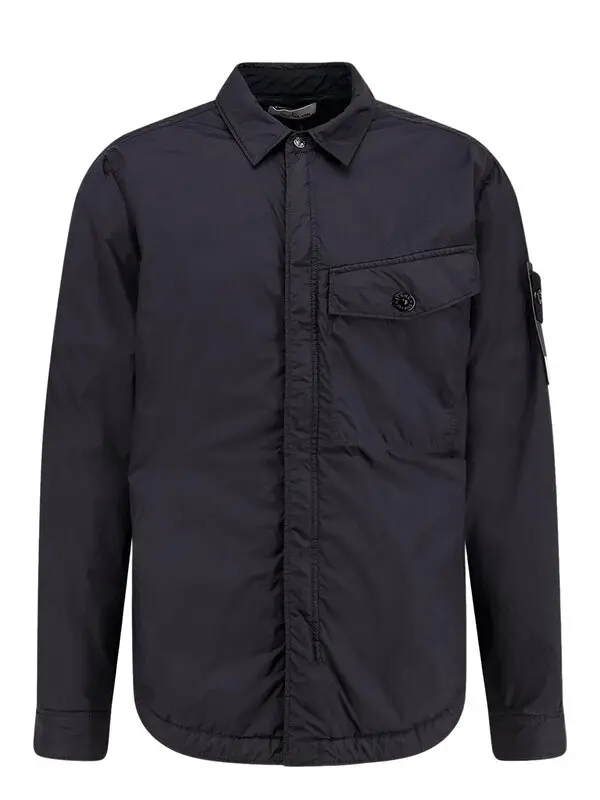 Stone Island Recycled Nylon Jacket - Black