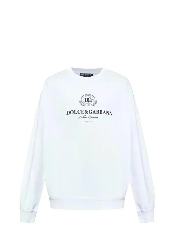 Dolce & Gabbana Logo-print Sweatshirt - White