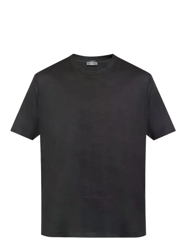 Paul & Shark Cotton Crew-neck T-shirt - Black