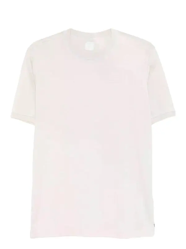 Eleventy Short-sleeved Cotton T-shirt - Neutrals