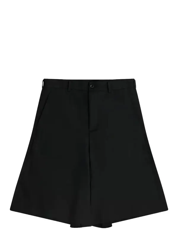 BLACK COMME DES GARÇONS Twill Shorts - Black