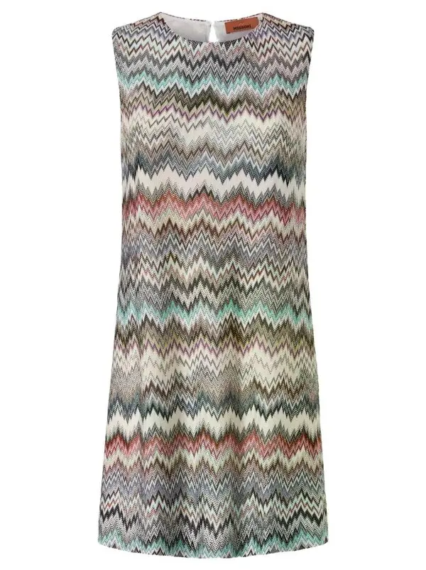 Missoni Sleeveless Mini Dress - Grey