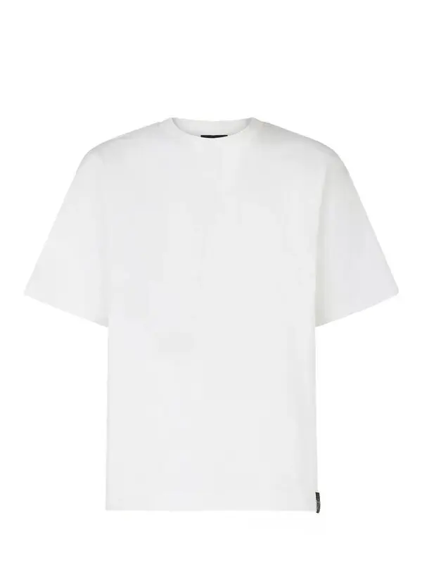 GIUSEPPE ZANOTTI Signature-logo T-shirt - White