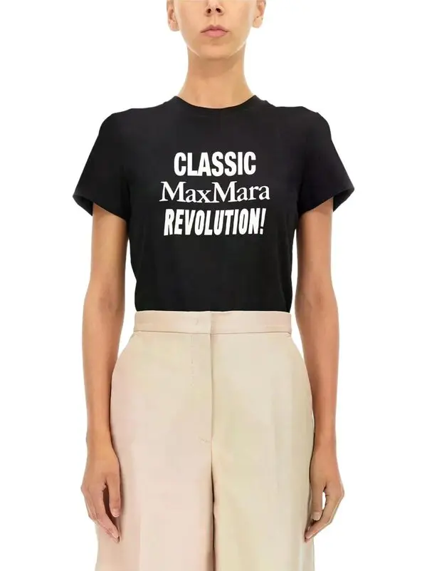 Max Mara Classic Revolution T-shirt - Black