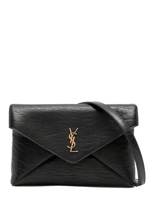 Saint Laurent Cassandre Flap Crossbody Bag - Black
