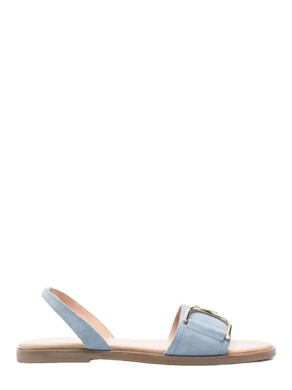 Geox Naileen Buckle Slingback Sandals - Blue
