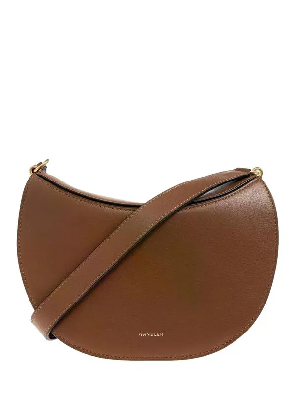 WANDLER Leather Shoulder Bag - Brown