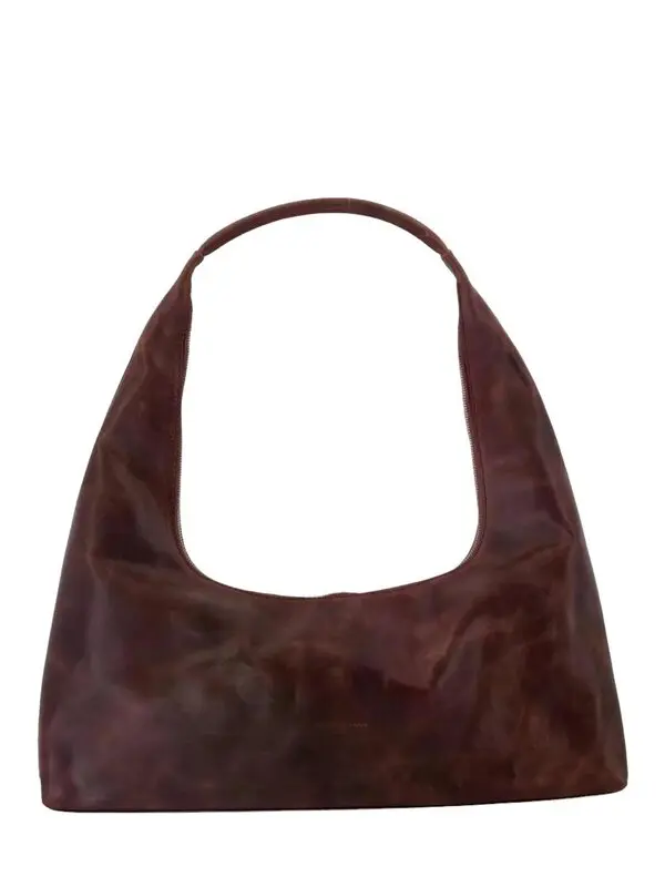 MARGESHERWOOD Large Hobo Shoulder Bag - Red