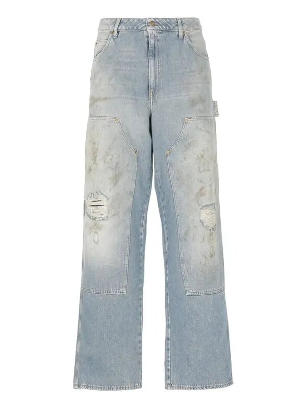 Golden Goose Light Cotton Jeans - Blue