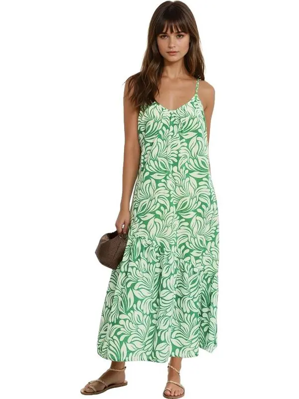 Yumi Kim Zuri Maxi Dress - Green