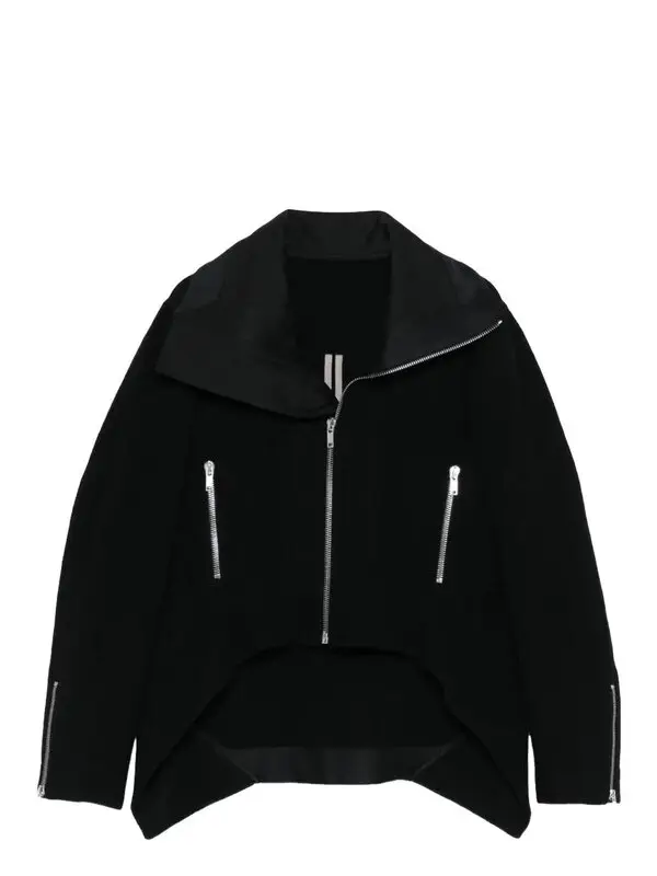 Rick Owens Zip-up Jacket - Black