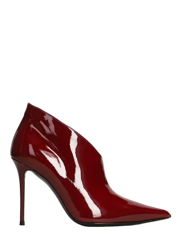 GIUSEPPE ZANOTTI Raquel 105 High Heel Ankle Boots - Red