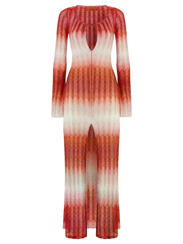Missoni Knit Dress - Red