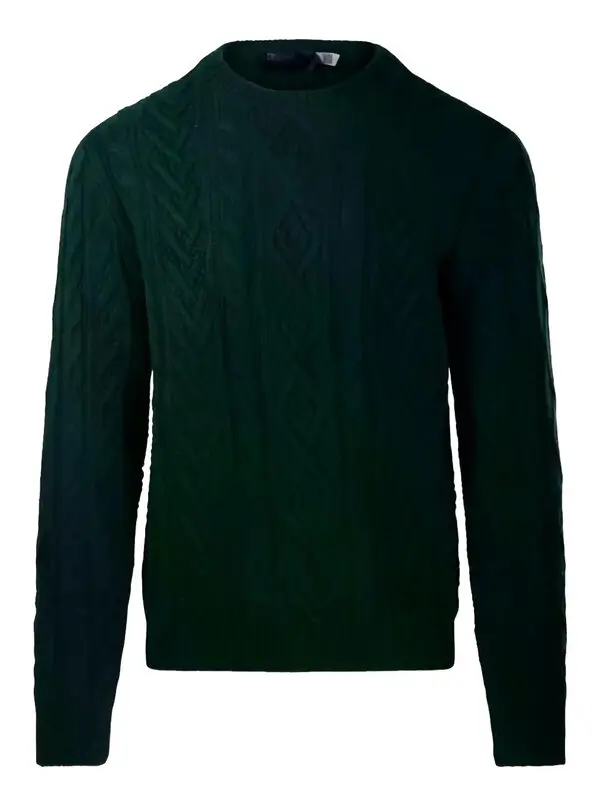 Polo Ralph Lauren Cable-knit Crew-neck Sweater - Green
