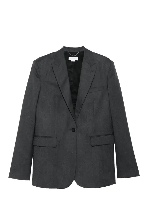 Stella McCartney Single-breasted Blazer - Grey