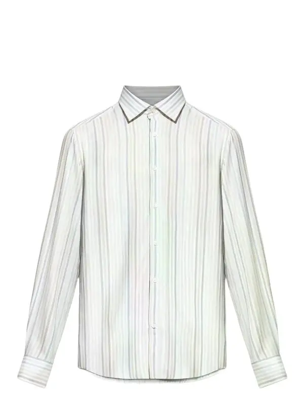 Paul & Shark Striped Long-sleeve Shirt - Neutrals