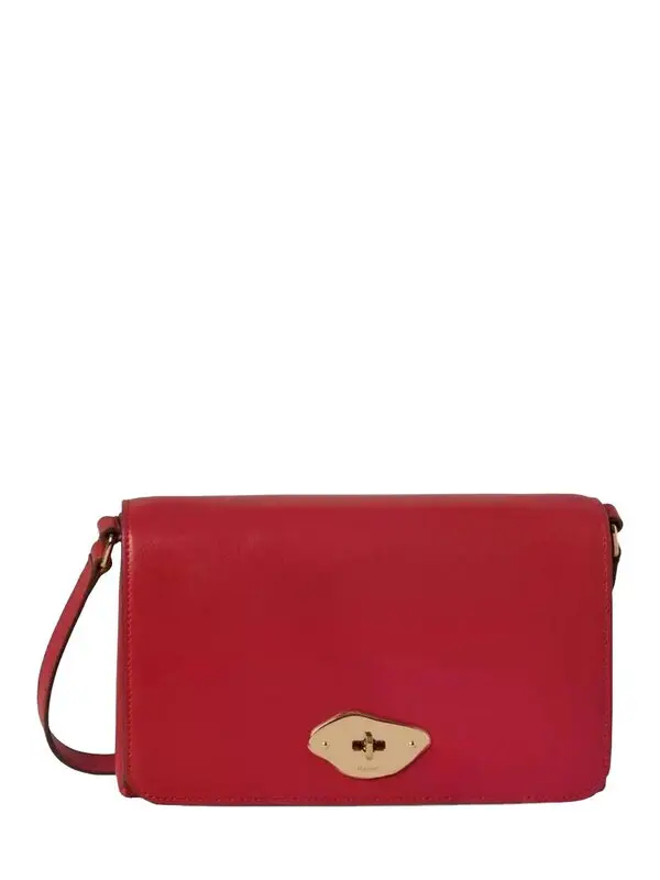 Mulberry Lana Leather Wallet-on-chain Bag - Red