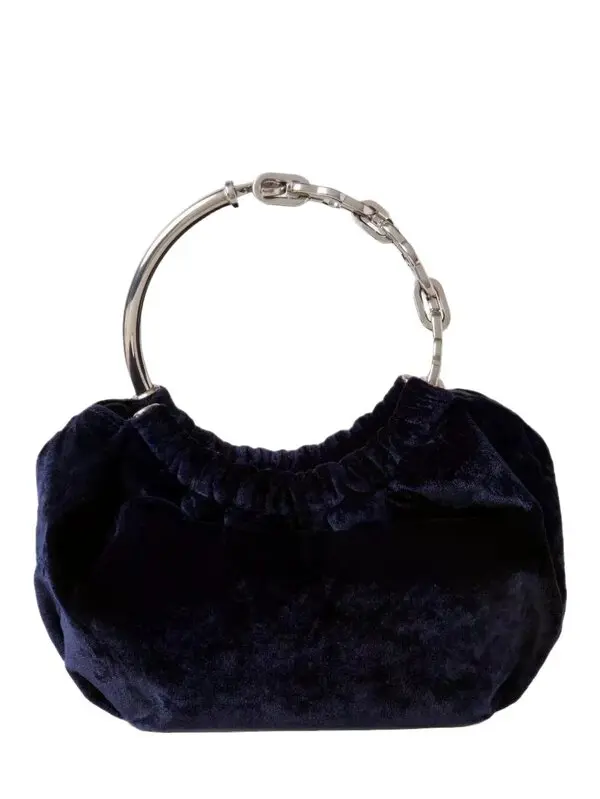 Mulberry Pimlico Chain-handle Velvet Clutch Bag - Blue