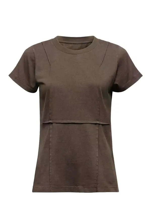 MAISON MARGIELA Panelled Short-sleeve T-shirt - Brown