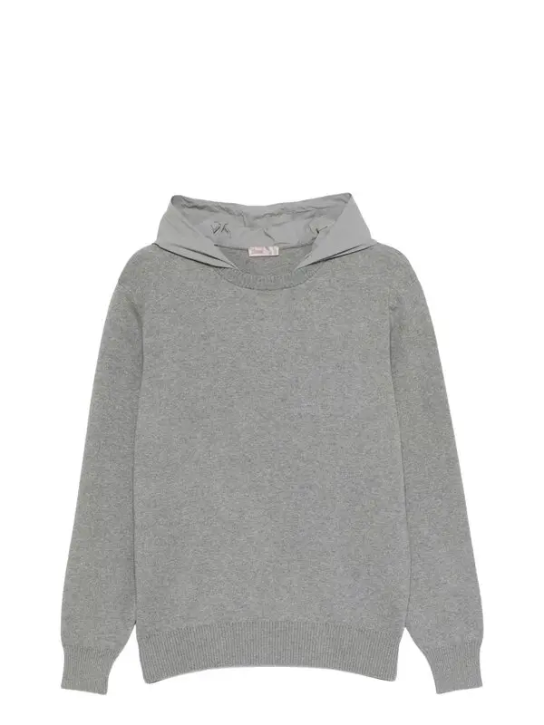 Herno Cotton Hoodie - Grey