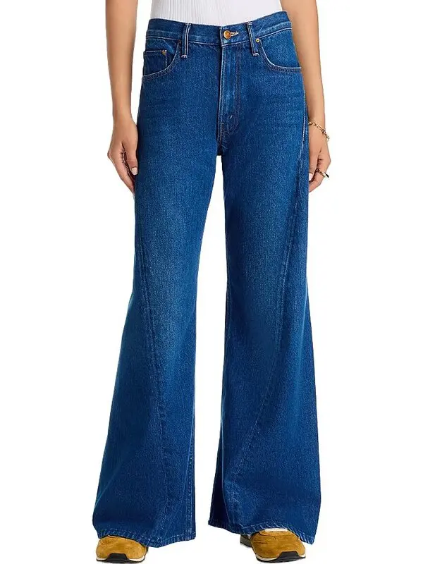 MOTHER The Lemon Twist Sneak Jeans - Yes Chef