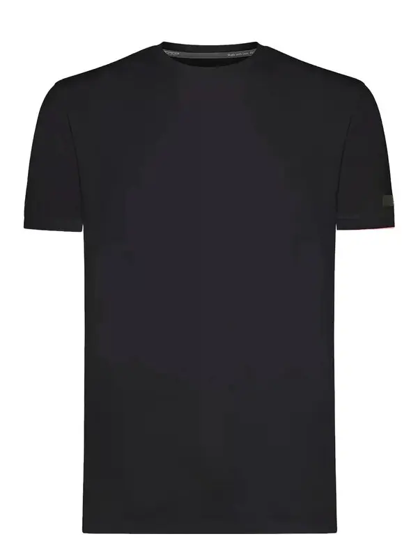 RRD Contrast-detail Crew-neck T-shirt - Black